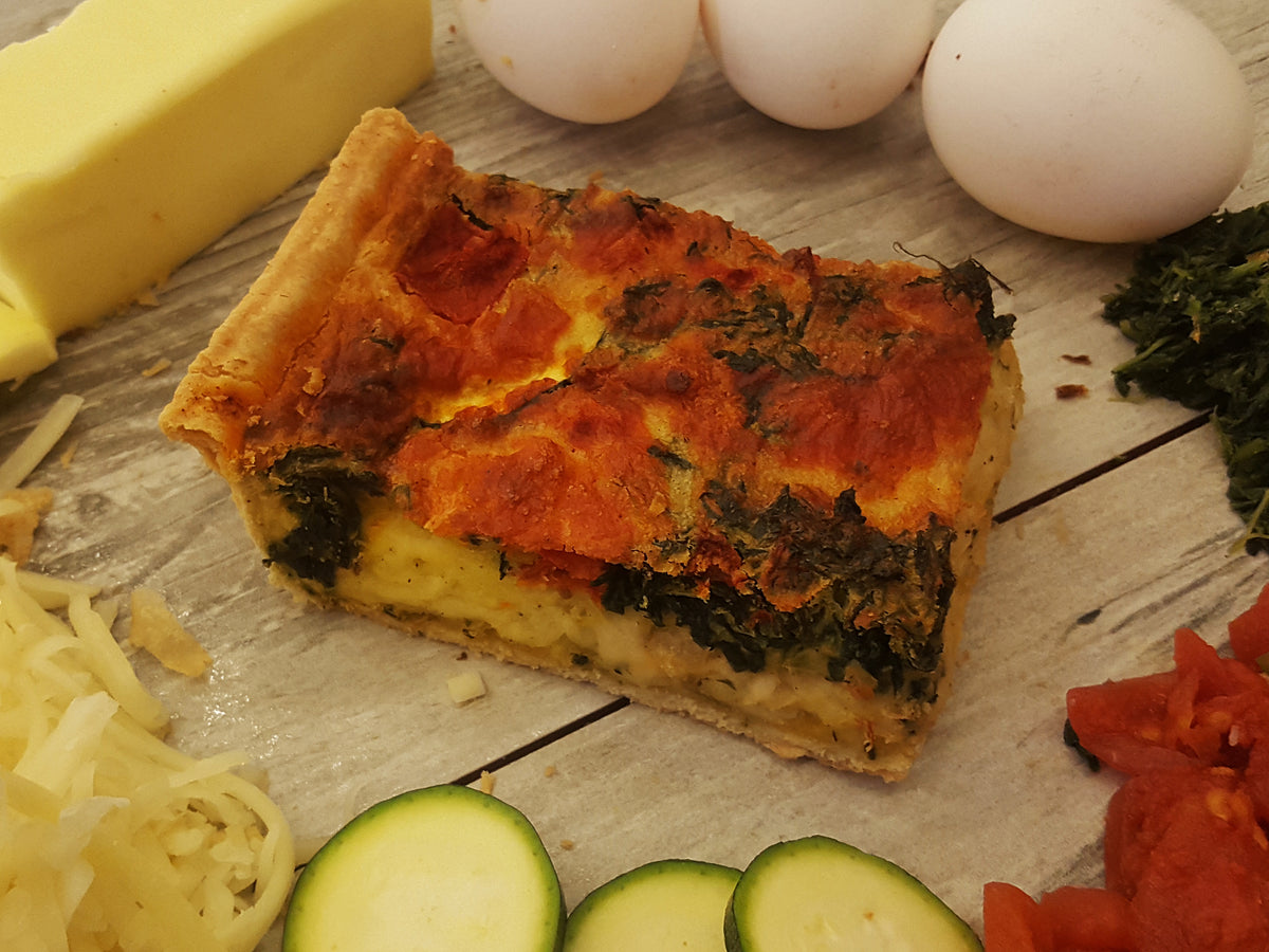 Harvest Vegetable Quiche – Clasen's European Bakery